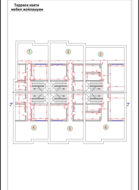 Town House с террасой 4 уровня Казы Махаля