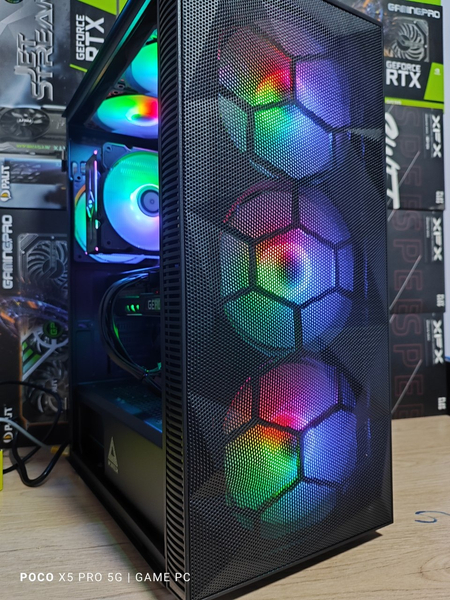 Core i5 12400 RTX 3070 Мощный игровой новый кейс