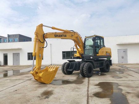 в наличии! Экскаватор колесный SHANTUI SW150 (0,6 куб)
