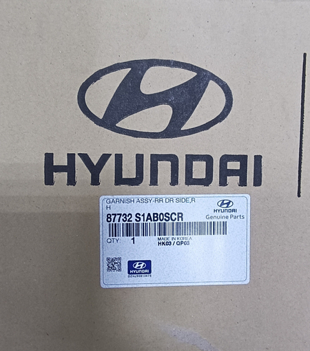 Hyundai Santafe eshik molding