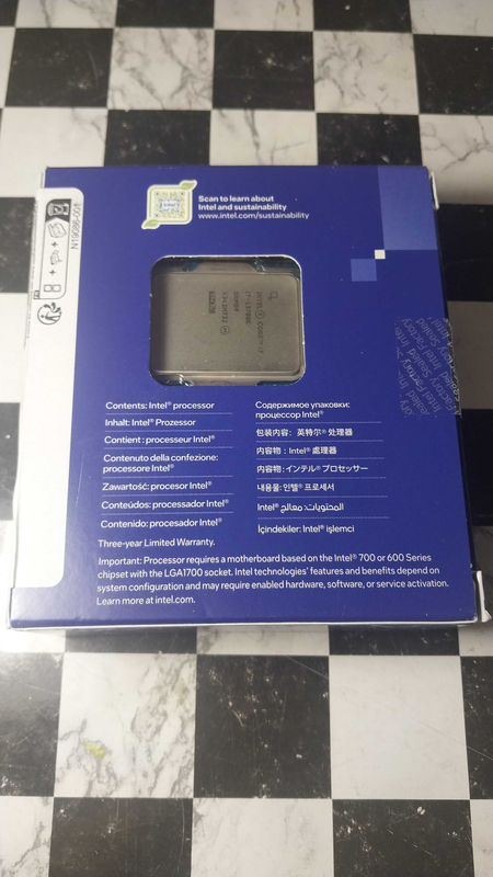 Open Box процессор 13-го поколения Core i7 13700K. Box из США LGA 1700