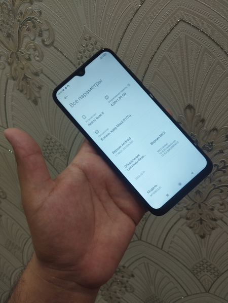 Redmi Note 8 Ideal holatda 4+1/64gb