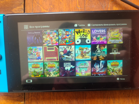 Nintendo switch прошитая!