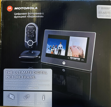 Видеоняня + фоторамка 2в1 MOTOROLA