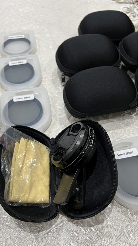 ND фильтр для телефона 52mm