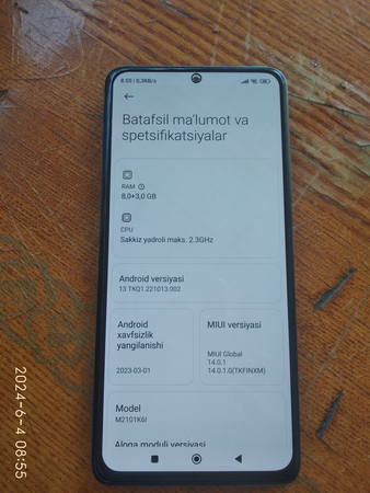 Redmi note 10 pro max 8/128gb