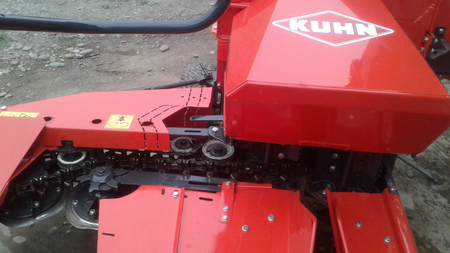 KUHN MS 90 S TWIN 2 qatorli makka o'rish kombayni