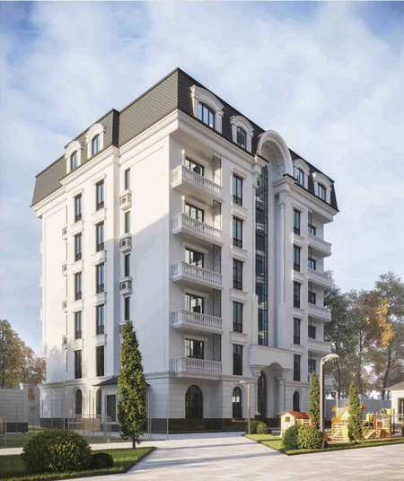 ЖК Barocco, 85+85 кв/м, 1 этаж+ цоколь, дом почти готов.