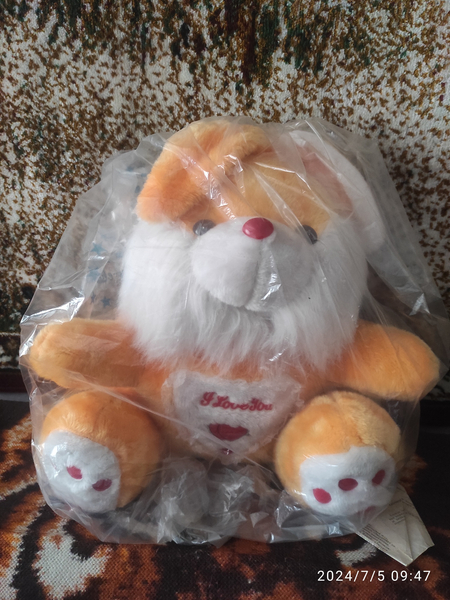 Продам мягкую игрушку, зайка.