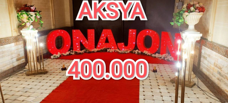 Onajon otajon 400.000 so'm