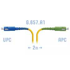 Патчкорд оптический SC/UPC-SC/APC SM 3 метра
