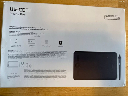 Wacom intuos pro small, практически новый