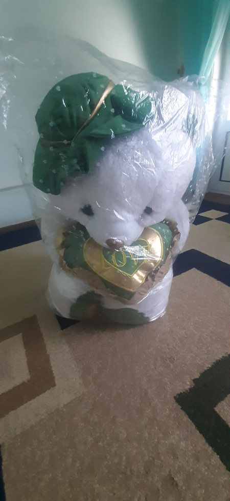 Продаётся мягкая игрушка медвежонок