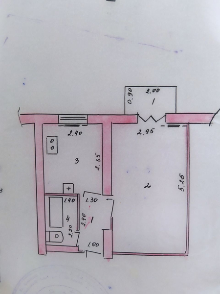 Продам 1 ком квартиру на Новомосковской