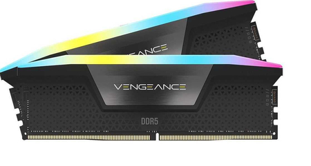 ^ CORSAIR Vengeance RGB 32GB (2x16GB) DDR5 5200MHz C40
