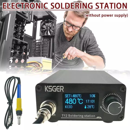 Паяльная станция KSGER на жалах T12