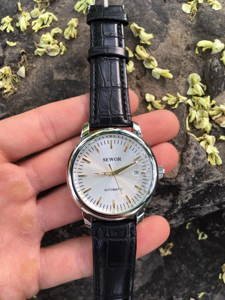 Sewor Automatic Mexanika soat chasi watch часы