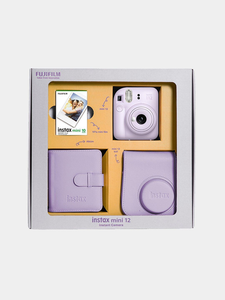 Instax mini 12 подарочный набор
