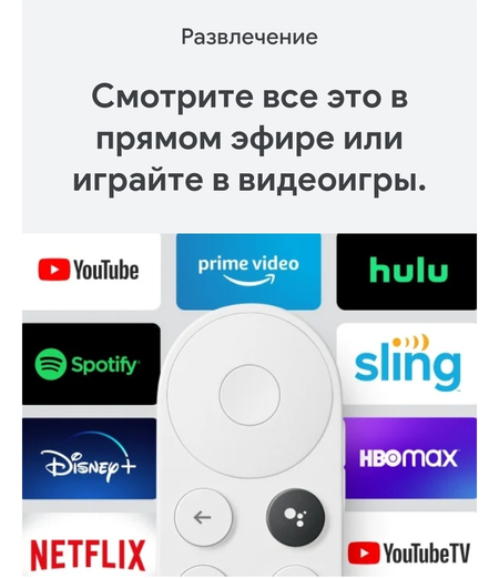 Google Chromecast 4K tv box ТВ бокс гугл smart tv смарт тв