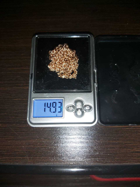 Продается золотая цыпочка 14,93г., 583пр