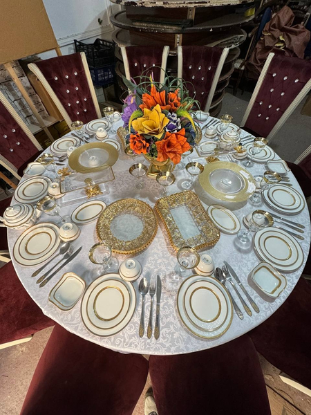Прокат стол-стул посуди catering