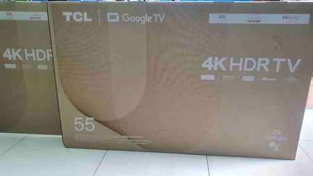 Телевизор TCL 55P635 smart android 11 google tv