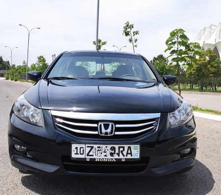 Honda accord 2012 рестайлинг  облицовка