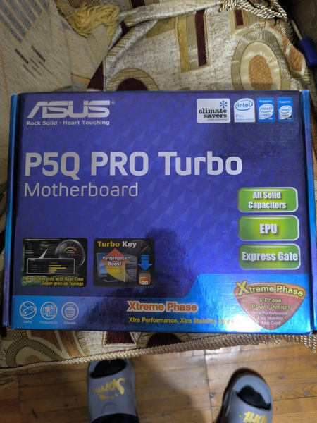 P5q pro turbo q9550 и 8gb оперативка