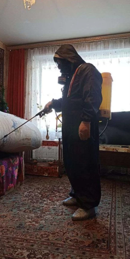 Уничтожение клопов, тараканов, дезинфекция