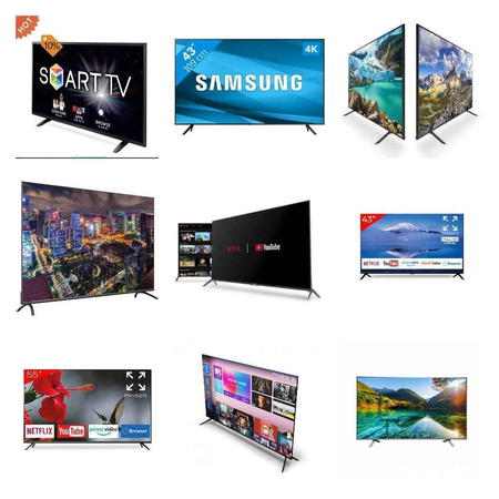 Televizirla yengi  smart 2 ta pultli galasavoy upravleniya bor full HD