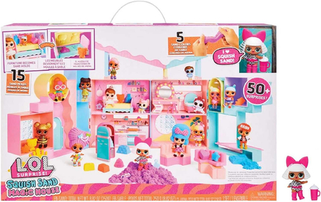 L.O.L. Surprise! Squish Sand Magic House, Дом, кукла лол