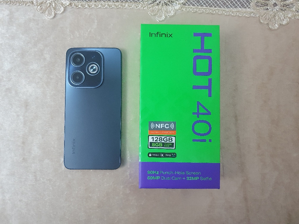 srochna Sotiladi Infinix Hot 40 i  8/128Gb Black 4G Karobka dakument