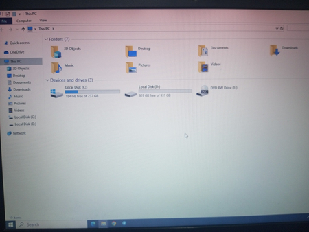 Hp core i3 7020u
