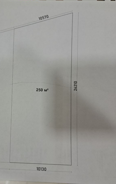 2,5 сот Земля 10*25 СЕРГЕЛИ Хонабод