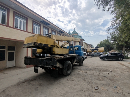 МАЗ кран ремонт килинган ишга тайор