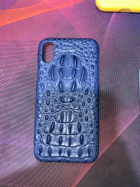 Iphone x/xs чехол из крокодила