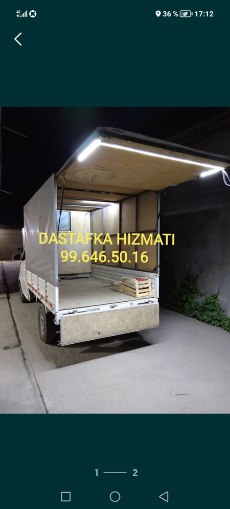 Changan Yuk tashish hizmati dastafka