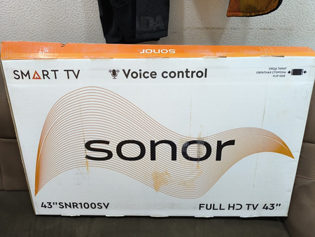SONOR 43Tv SMART TV Voice control. 3 yil Garantiya