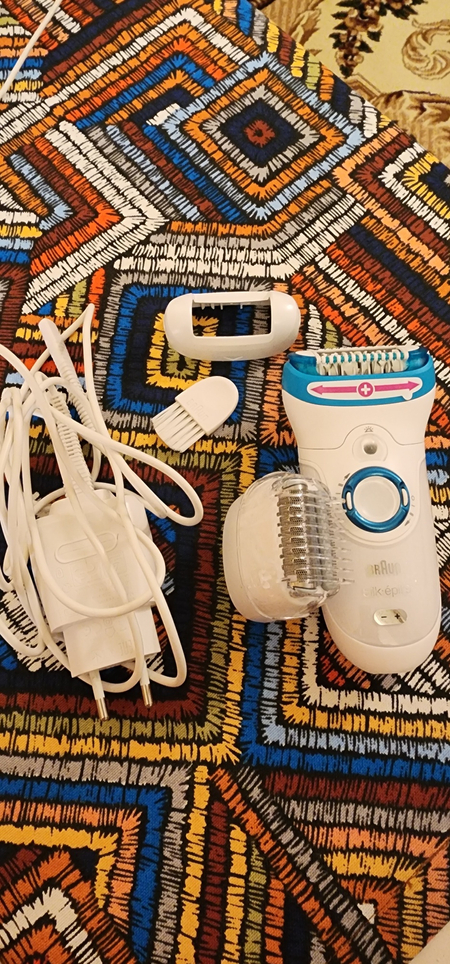 Эпилятор Braun  Silk-epil 9, покупали в Duty Free в Стамбуле.