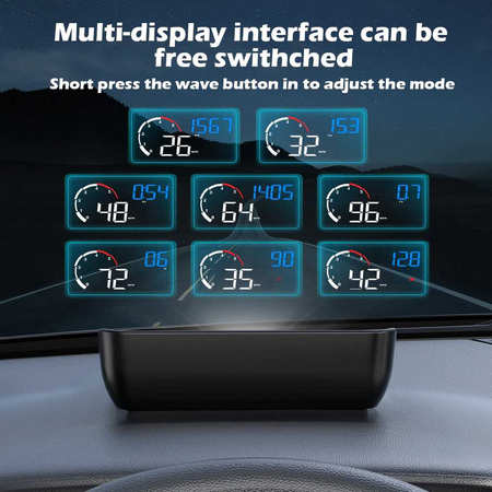 HUD модель M10 OBD2  Проектор на лобовое стекло автомобиля
