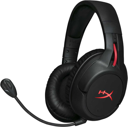 HyperX Cloud Flight   до 30 часов, работает с ПК, PS4 и PS5