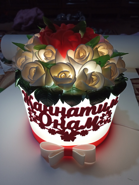 Dekorativ Gullar svitilniklar sovunli hushbuy gullar