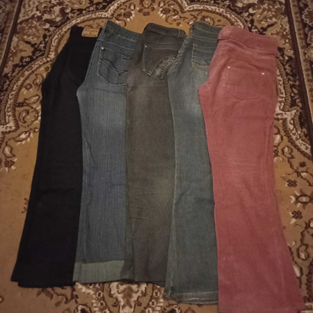 Продам 10 пар джинс б/у