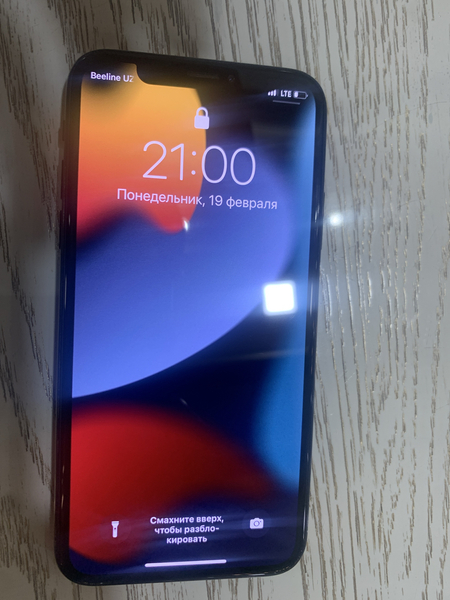 Iphone x 64 gb qora
