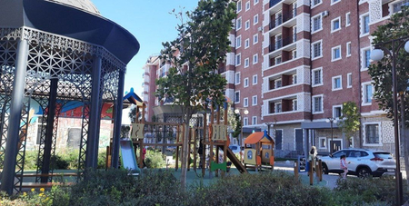 €Samarqand Darvoza 1хона, 40кв.м, 1-этаж