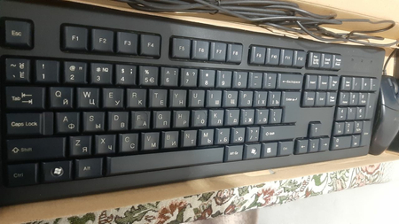 A4TECH KR-8520D Klaviatura va sichqoncha Komplekt