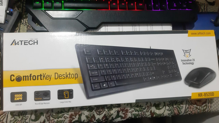 A4TECH KR-8520D Klaviatura va sichqoncha Komplekt