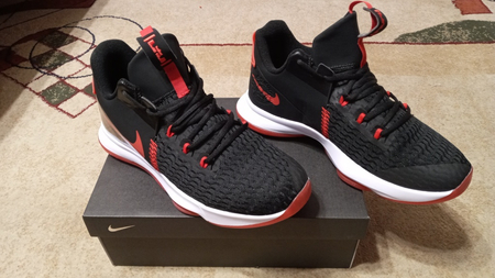 Новые кроссовки Nike Lebron Witness 5, 45
