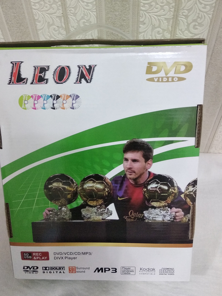 DVD player LEON,новый