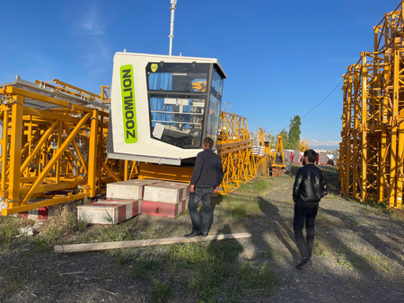 Башенный кран Zoomlion 8ton